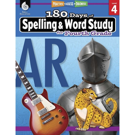 Shell Education 180 Days of Spelling + Word Study, Grade 4 28632 | Zoro