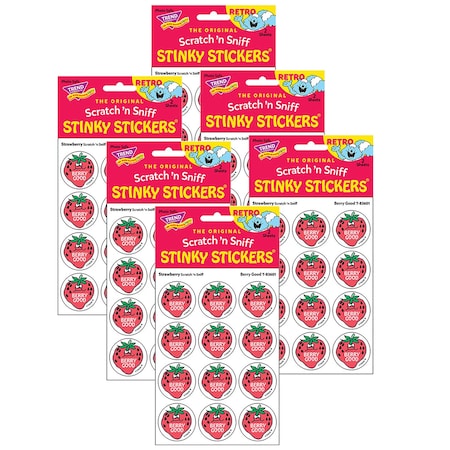Trend Berry Good/Strawberry Scented Stickers, 144PK T83601 | Zoro