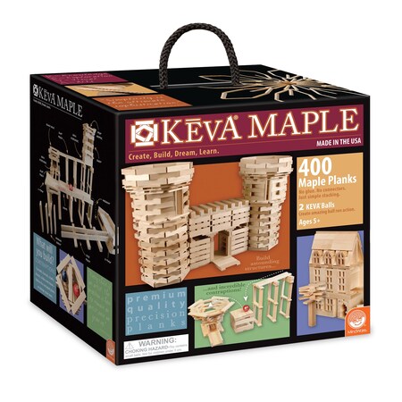 Keva Maple Plank Set, 400 Plank Set 58078 | Zoro
