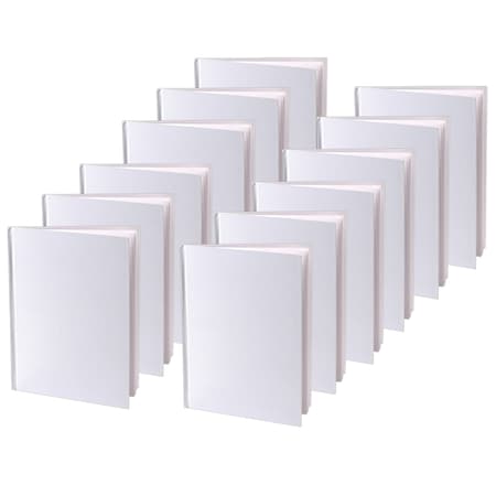 Ashley Productions Hardcover Blank Book 6" x 8" Portrait, White, PK12 ...