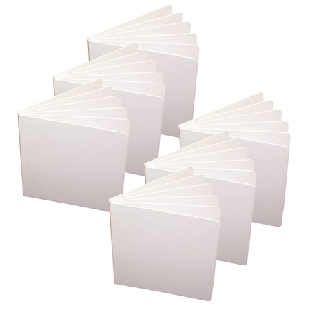 Ashley Productions Blank Chunky Board Book, 5" x 5", White, PK6 10704 ...
