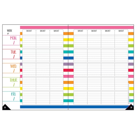 Carson Dellosa Hello Sunshine Teacher Planner Plan Book 105023 | Zoro