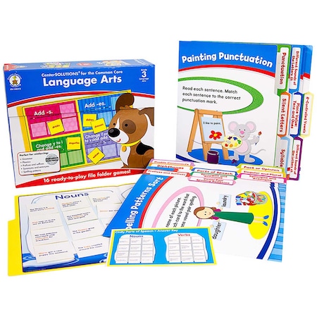 Carson Dellosa Language Arts File Folder Game, Grade 3 140312 | Zoro
