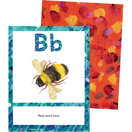 Carson Dellosa World of Eric Carle Alphabet Learning Cards, 105 Pieces ...