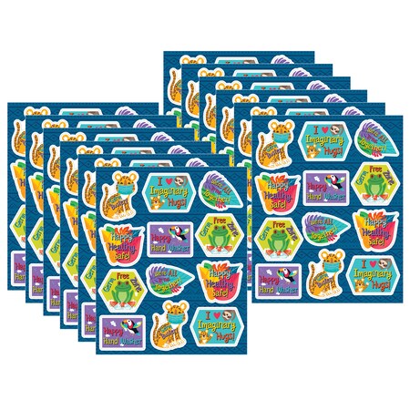 Carson Dellosa One World Germ Busters Shape Stickers, 72 Count, PK12 ...