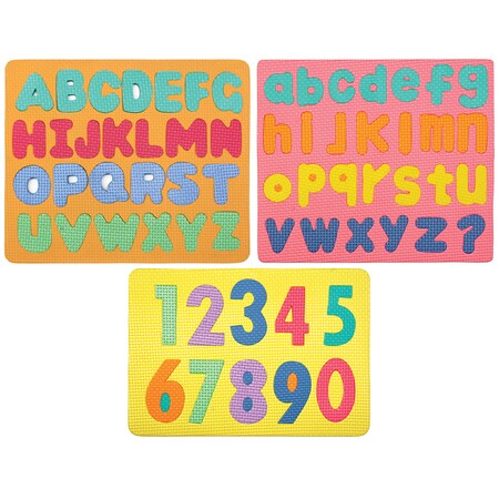 Wonderfoam WonderFoam® Magnetic Letter + Number Puzzle Set, PK2 PAC4470 ...