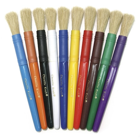Creativity Street Colossal Brushes, Assorted Colors, PK30 PAC5900 | Zoro