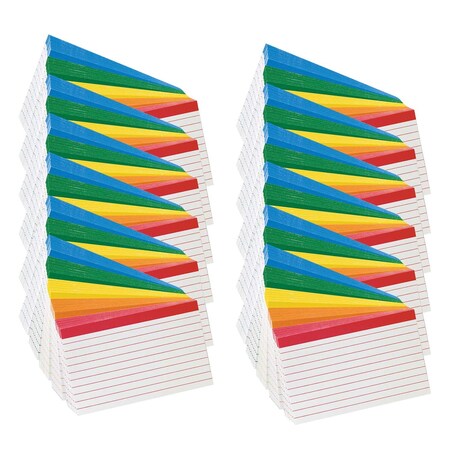Oxford Oxford® Color-Coded Index Cards, Ruled, 3x5in, PK1200 ESS04753 ...