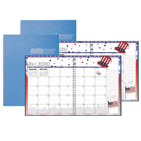 House Of Doolittle Academic Seasonal Monthly Calendar Planner, Jul-Jun ...