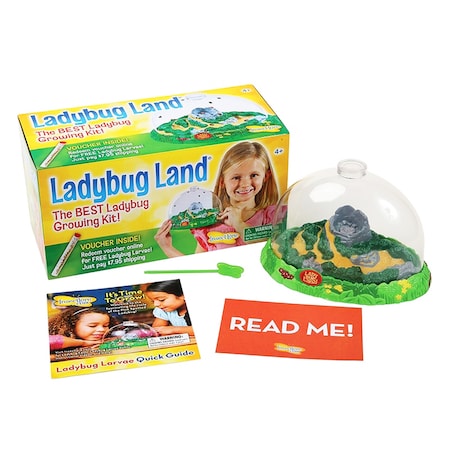 Insect Lore Ladybug Land Growing Kit 2100 | Zoro