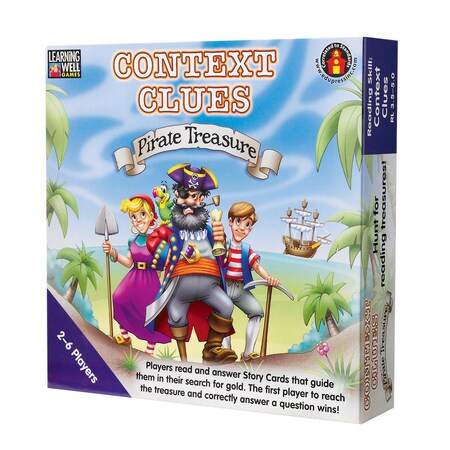 Learning Well Games Context Clues Game Blue Level-Pirate Treasure Game ...
