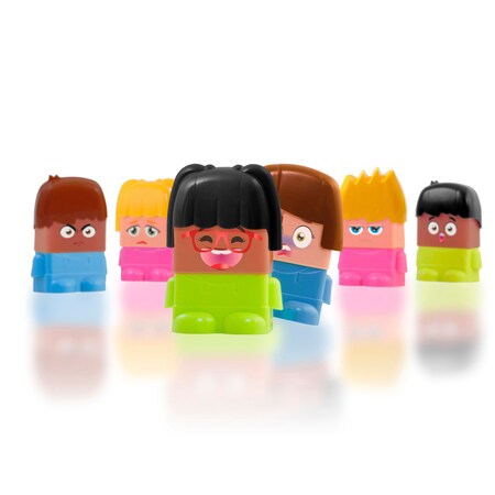 Miniland Educational Emotiblocks, Interchangable Emotion Blocks, 18 ...