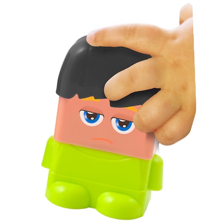 Miniland Educational Emotiblocks, Interchangable Emotion Blocks, 18 ...