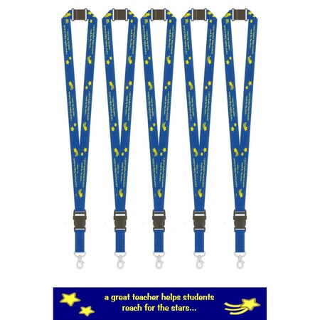 Get Ready Kids Teacher Lanyards, A great teacher helps students reach ...