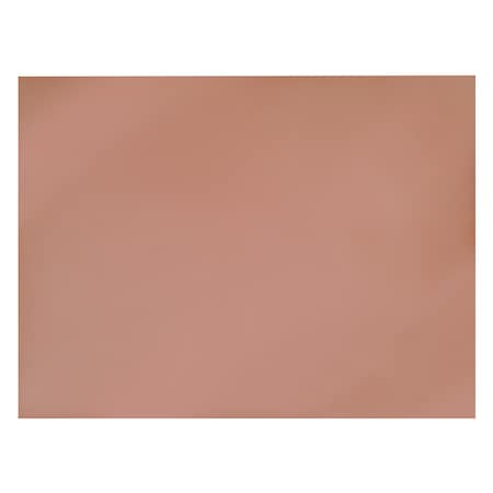 Ucreate Metallic Poster Board, Rose Gold, 22" x 28", PK25 P55001 | Zoro