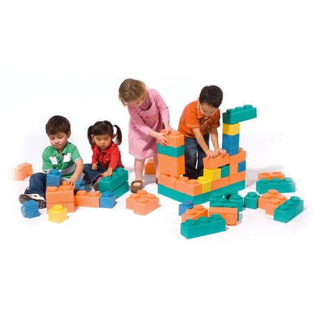 Creativity Street Gorilla Blocks Extra Large Building Blocks, Assorted ...