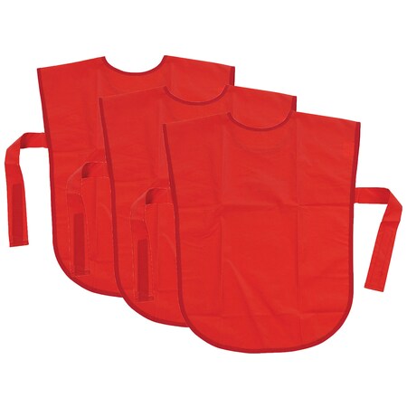 Creativity Street Primary Art Smock, Ages 3+, Red, 22in x 16in, PK3 ...