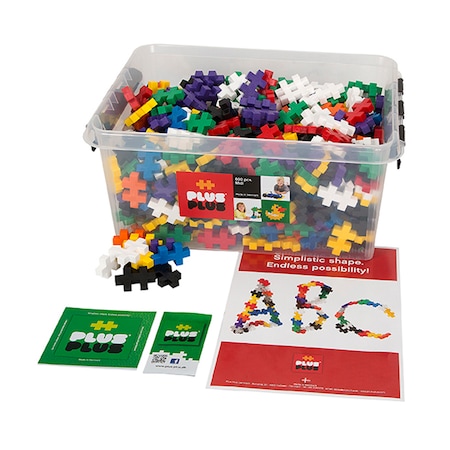 Plus-Plus Construction Set, Big Size, 600 Pieces 03231 | Zoro