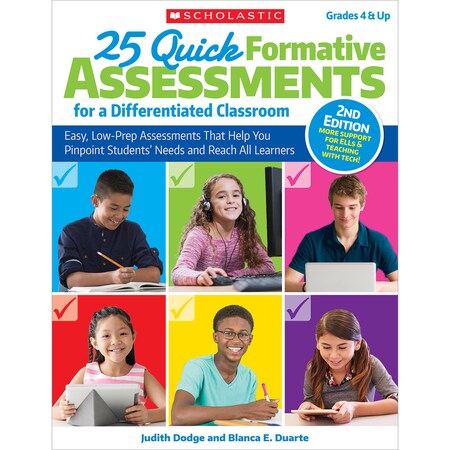 Scholastic Differentiated Classroom: 25 Quick Formative Assessments ...