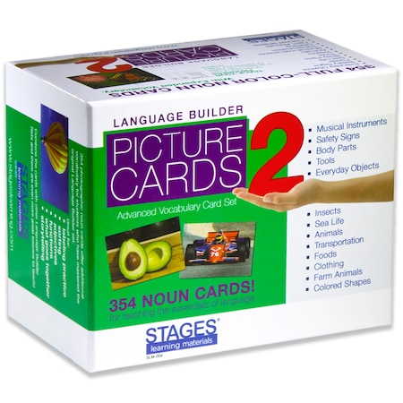 Language Builder Picture Cards, Nouns Set 2 SLM-024 | Zoro