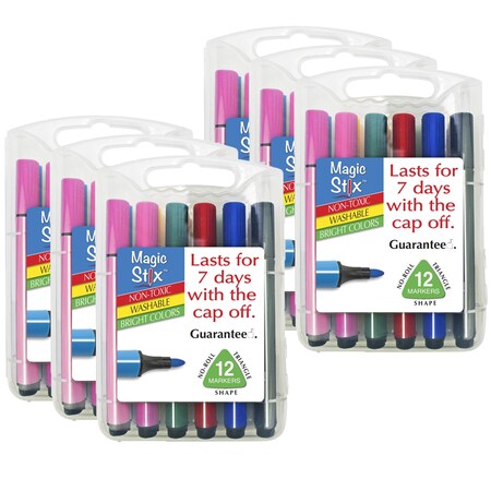 Magic Stix Magic Stix Triangular Markers, PK72 TPG395 | Zoro
