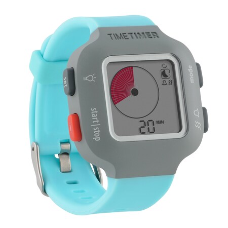 Time Timer Time Timer Watch PLUS®, Watch Timer, Small, Sky Blue ...