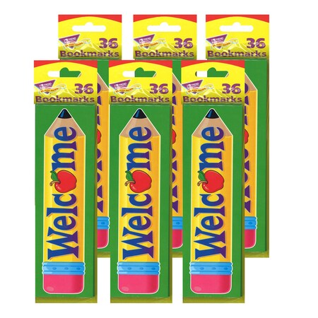 Trend Enterprises Welcome Pencil Bookmarks, PK216 T12016 | Zoro