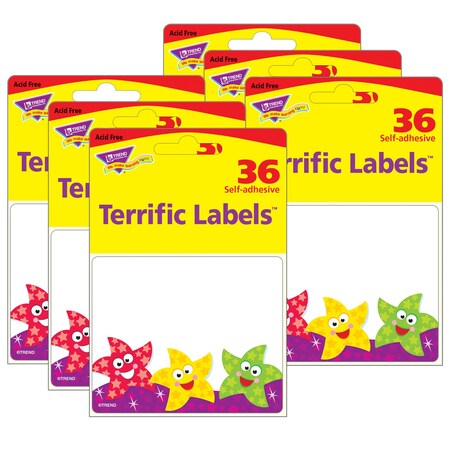 Trend Dancing Stars Terrific Labels, 216PK 68082 | Zoro