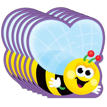 Trend Enterprises Bee Note Pad-Shaped, 50 Sheets Per Pad, PK6 T72002 | Zoro