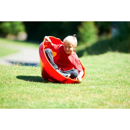 GONGE 2101 Red HDPE Giant Spinning Top - Ages 3-10, Grades PK-5