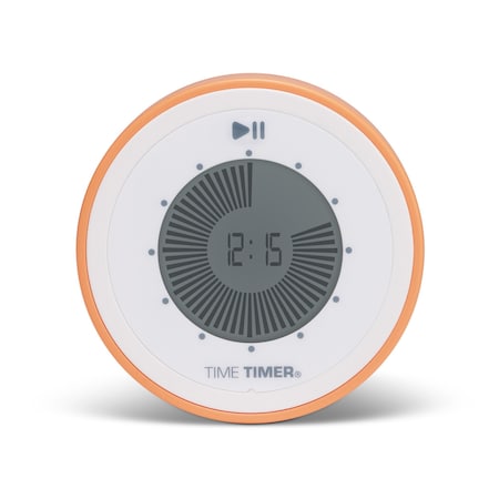 Time Timer TWIST Timer - Dreamsicle Orange TT31-DO-W | Zoro