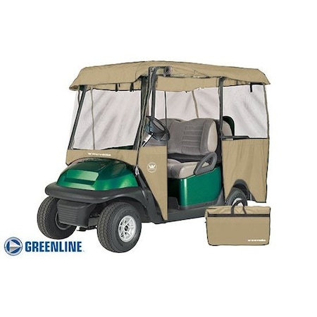 Eevelle Greenline 4 Passenger Drivable Golf Cart Enclosure - Bunker ...