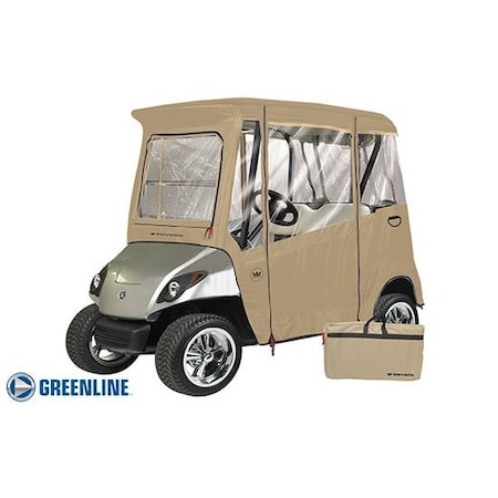 Eevelle Greenline 2 Passenger Drivable Golf Cart Enclosure - Bunker ...