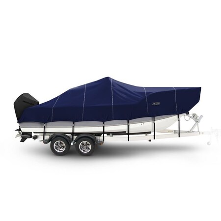 Eevelle Boat Cover V HULL FISHING Center Console, High Bow Rails ...