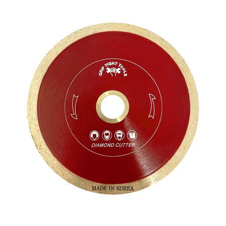 Grip Tight Tools 4 in. Professional Continuous Rim Tile Cutting Diamond ...