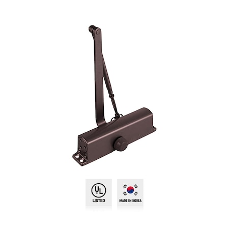 Premier Lock Duranodic Commercial Door Closer w/Adjustable 3 Valve ...