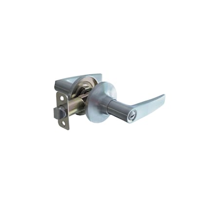 Premier Lock Privacy Door Lever Lock Set, Satin Nickel LEVPR02 | Zoro