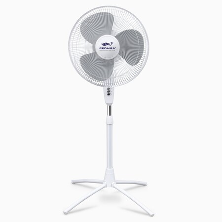 Proaira 18-inch Oscillating Pedestal Fan w/Adjustable Tilt, 3 Speed ...