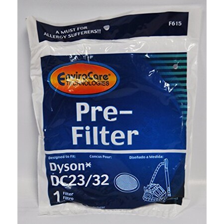 Envirocare Dyson DC23, DC32 Pre Motor Filter F615 F615 | Zoro
