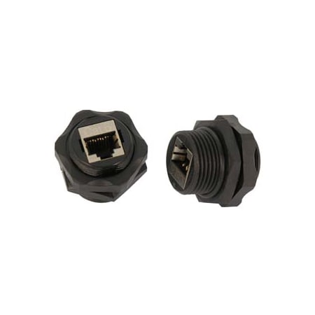 Bestlink Netware CAT6 RJ45 Shielded Industrial Panelmount Bulkhead ...