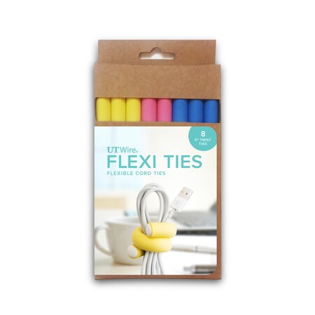 Electriduct UT Wire Flexi Ties Cushioned Twist Cable Wraps CT-RI-FT12 ...