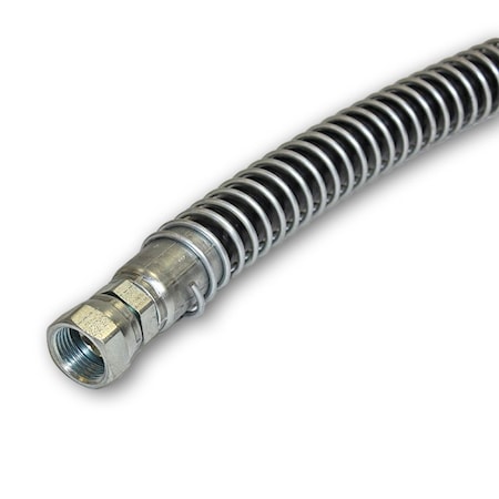 Electriduct 3/4in Spring Guard Steel Flexible Hose Protector, 21mm, 25 ...