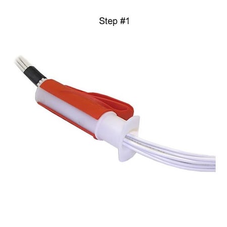 Electriduct Wire Loom Cable Insertion Tool Set for 3/8" to 2"- 5 Pieces ...