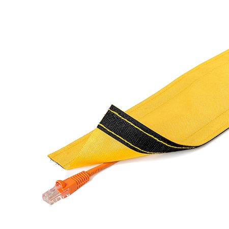 Electriduct Carpet Cable Cover, 15 ft L, 3 in W, 1 Channel, Nylon ...