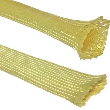 Electriduct Cable Sleeve, 1.27 in Inside Dia., 10 ft, Kevlar Fiber ...