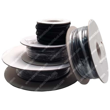 Electriduct Braided Cable Sleeve, 1-1/2 in Inside Dia., 2.3 in Max ...