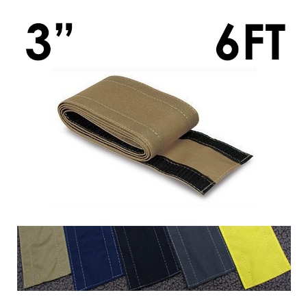 Electriduct Carpet Cable Cover, 6 ft L, 3 in W, 1 Channel, Nylon, Taupe ...