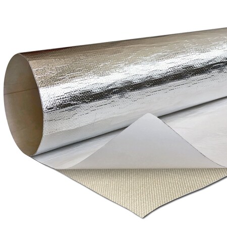 Electriduct Adhesive Backed Aluminum Heat Reflective Fiberglass Barrier ...