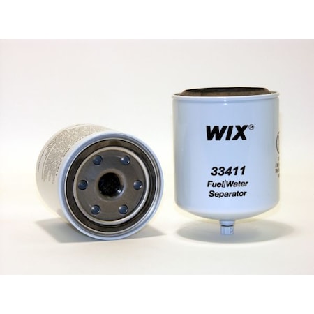 WIX Fuel Water Separator,33411 (33411) | Zoro