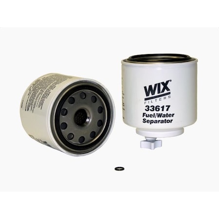 WIX Fuel Water Separator,33617 (33617) | Zoro